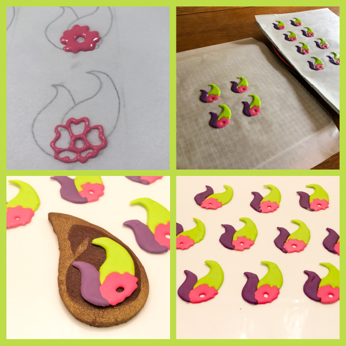 MARLYN’S PEACOCK PAISLEY COOKIES – For the Love of Cookies