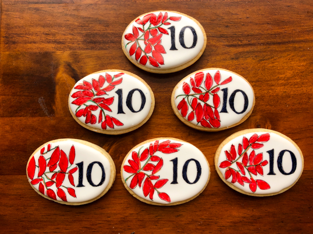 BURNING BUSH, A CUSTOM-MADE COOKIE – For the Love of Cookies