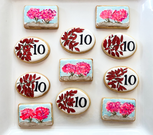 BURNING BUSH, A CUSTOM-MADE COOKIE – For the Love of Cookies