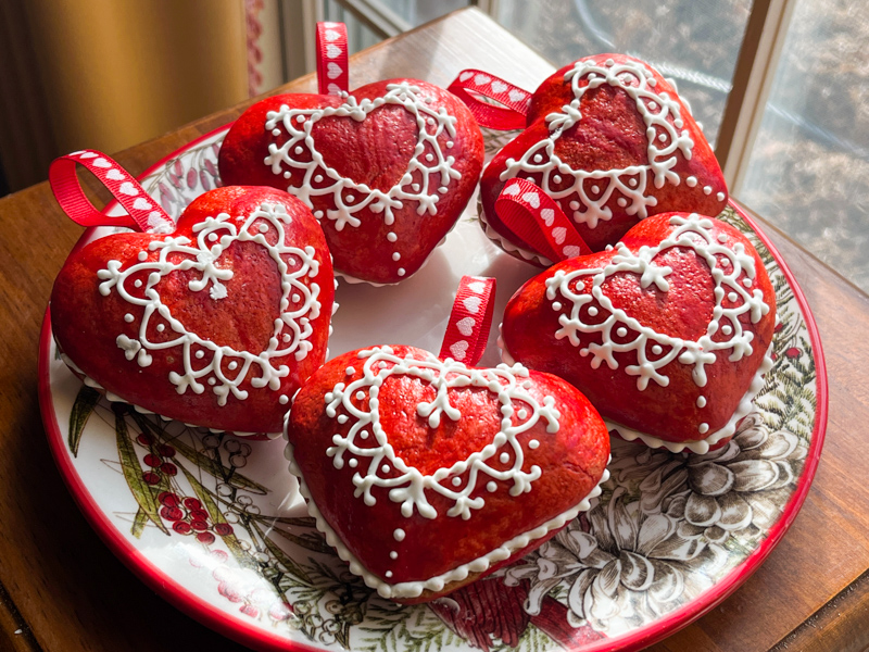 GINGERBREAD HEART COOKIES – For the Love of Cookies