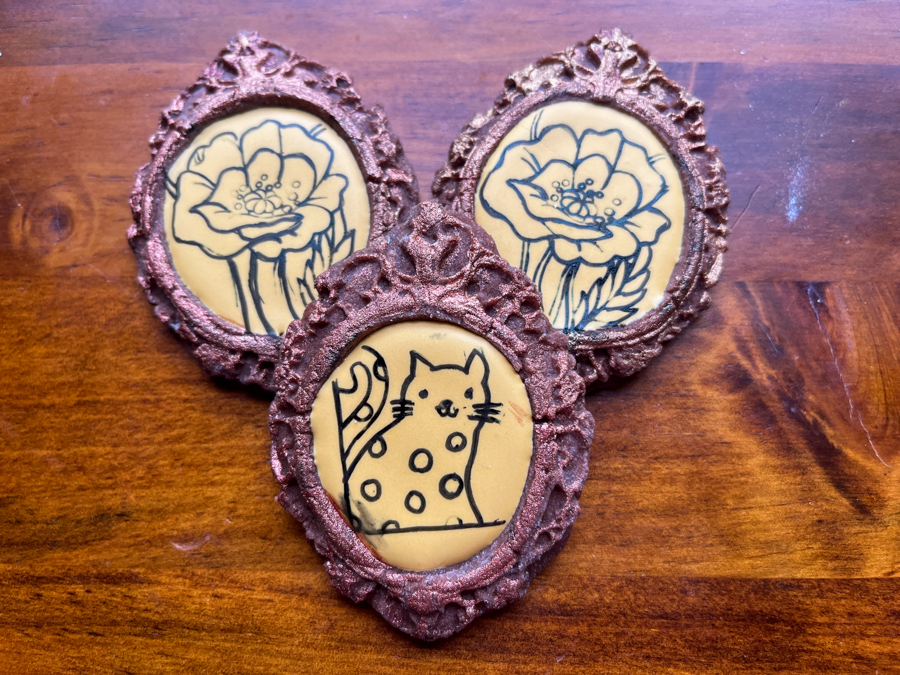 FRAMED FLORALS – For the Love of Cookies