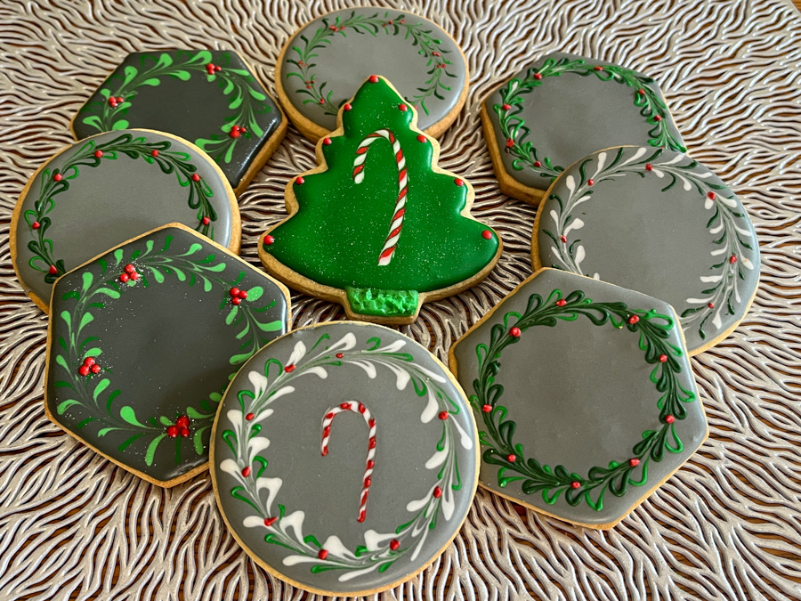 AMY’S CHRISTMAS HEXAGONS – For the Love of Cookies