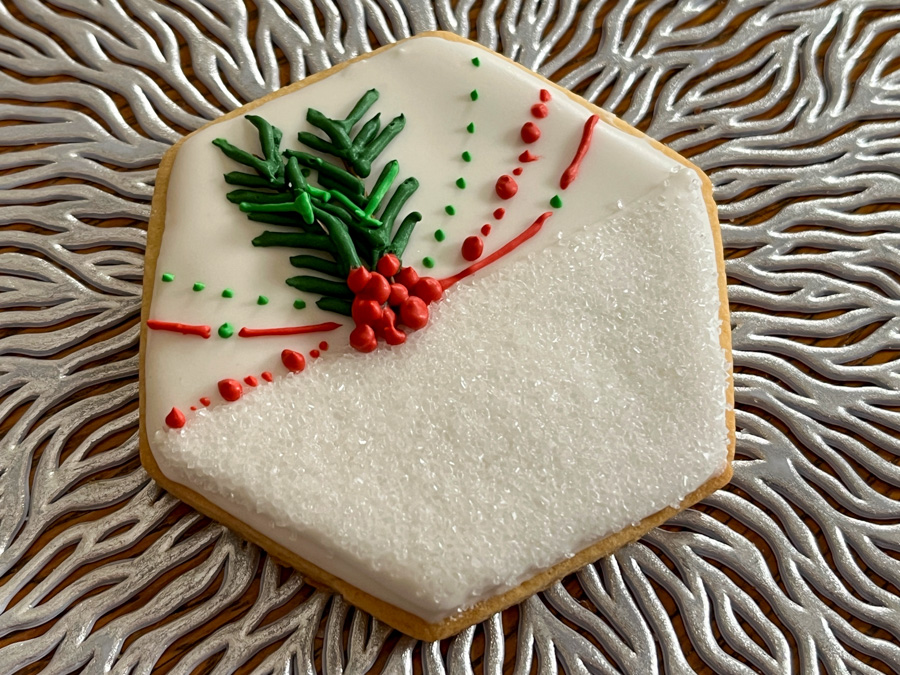 AMY’S CHRISTMAS HEXAGONS – For the Love of Cookies
