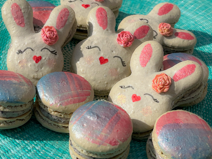 BUNNY RABBIT NUT-FREE MACARONS – For the Love of Cookies