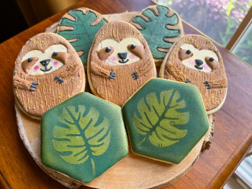 THE SLOTH, A COOKIE FLIP BY HANIELA – For the Love of Cookies