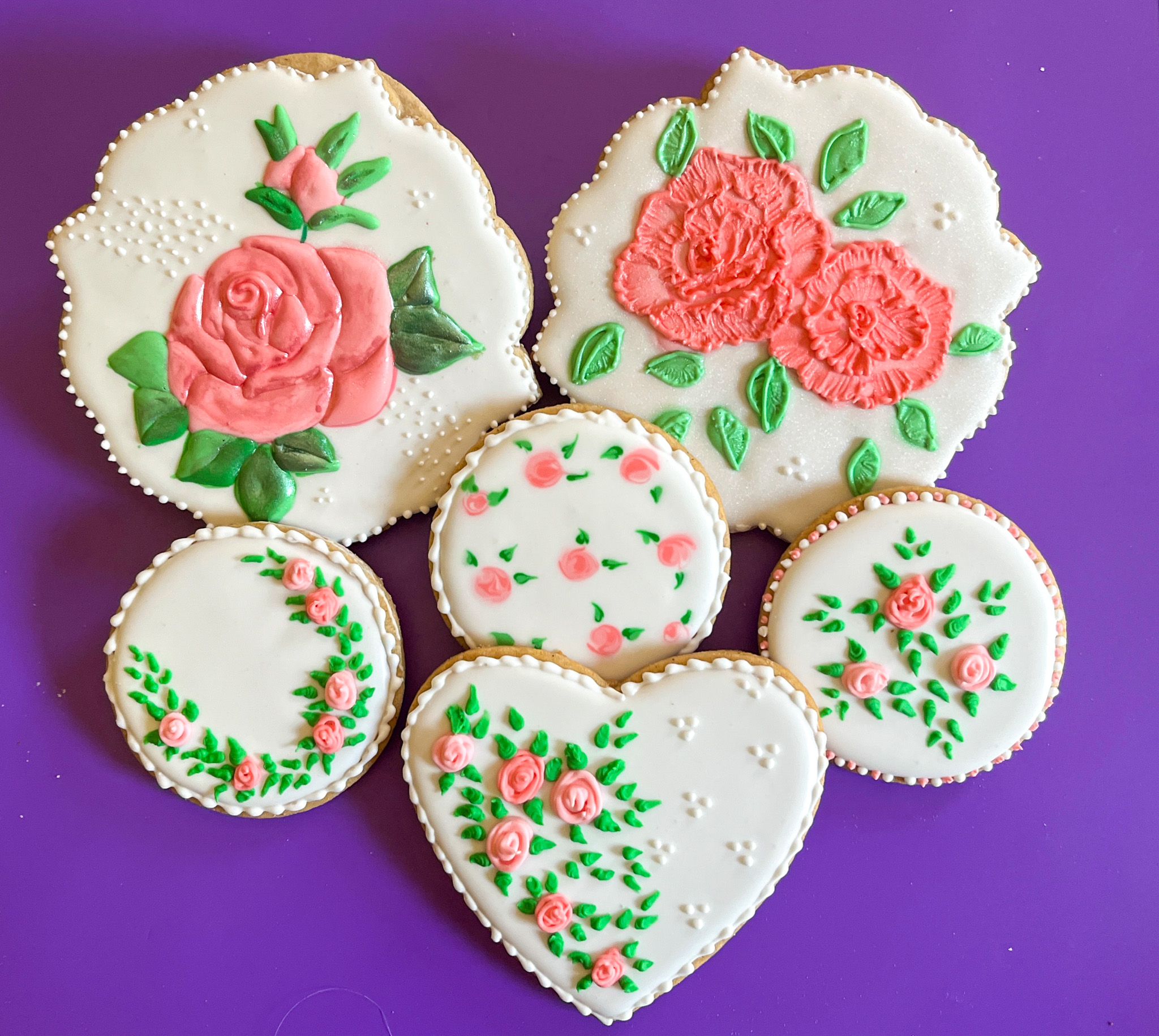 TUNDE’S ROSE COOKIES – For the Love of Cookies