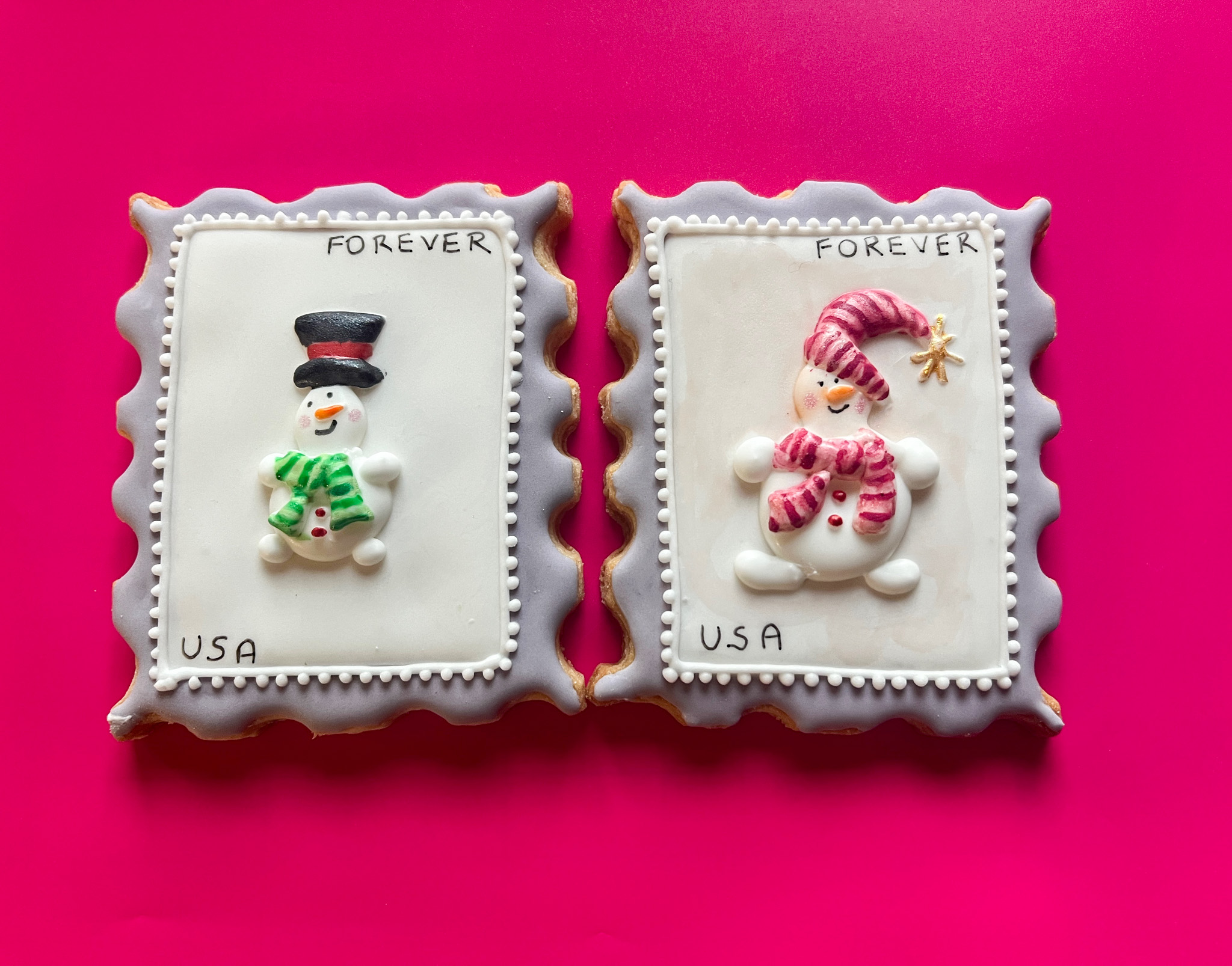 THE POSTAL STAMP COOKIE – For the Love of Cookies
