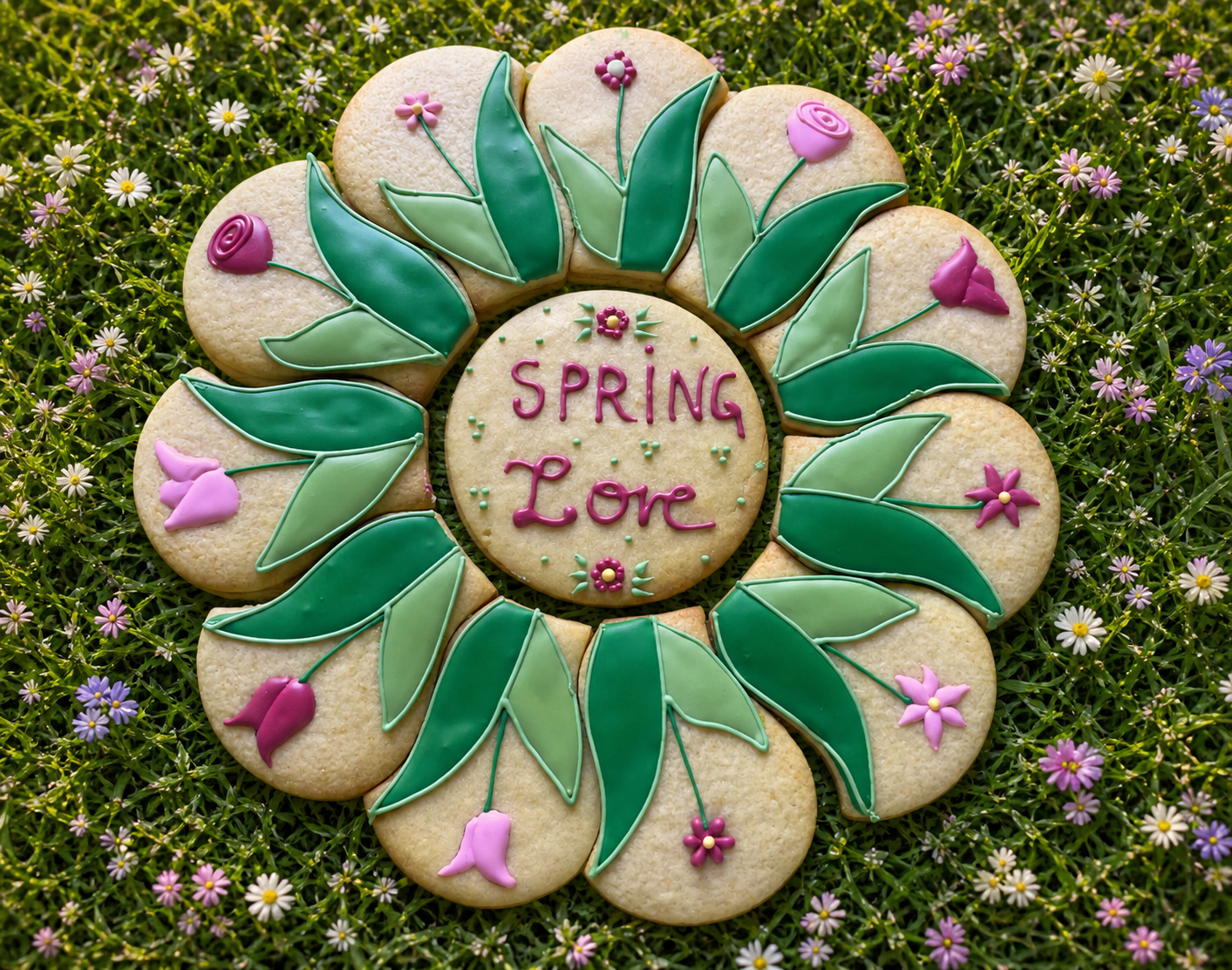 SPRING LOVE PLATTER – For the Love of Cookies